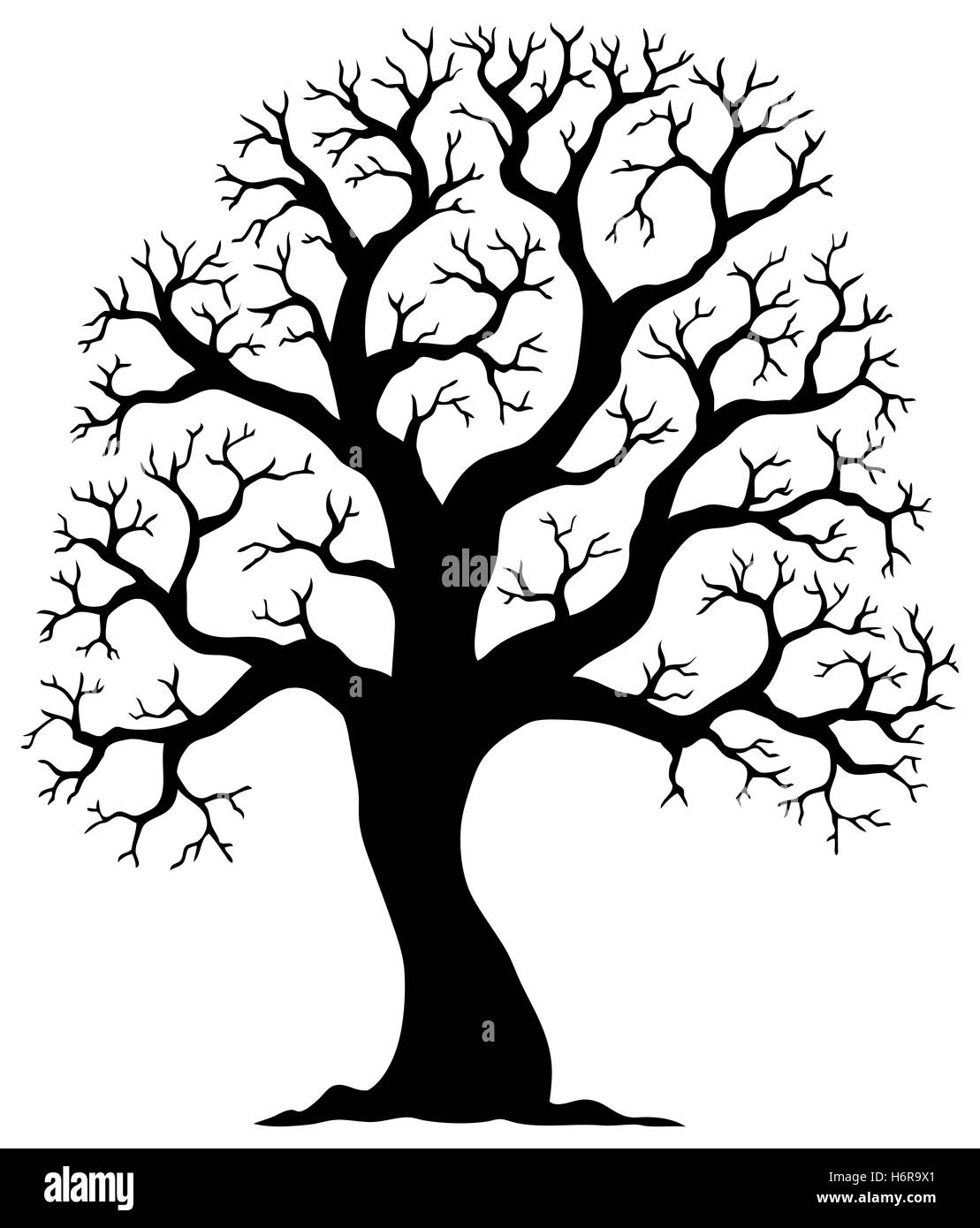 Tree graphics tall illustration hi-res stock photography and images - Alamy