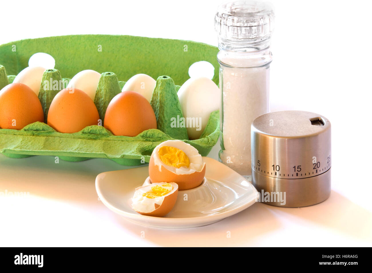 egg cup eggs bake egg egg timer salt green blank european caucasian ...