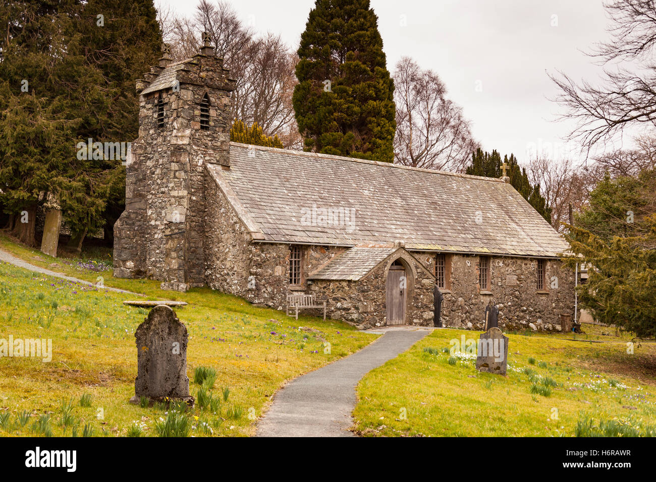 Matterdale Church, Matterdale, Lake District, Cumbria, England Stock ...