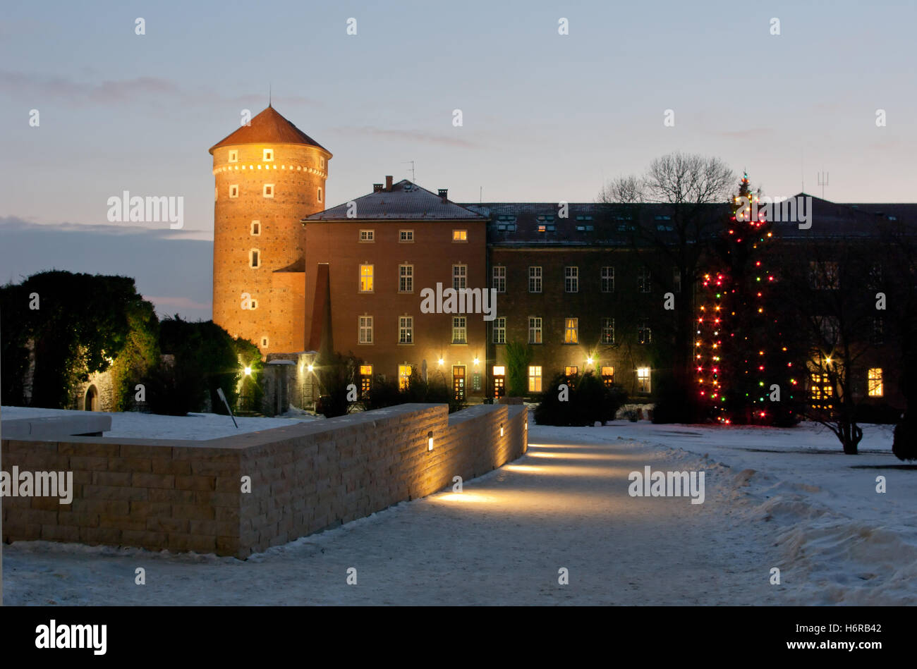 Royal wawel at christmas hi-res stock photography and images - Alamy