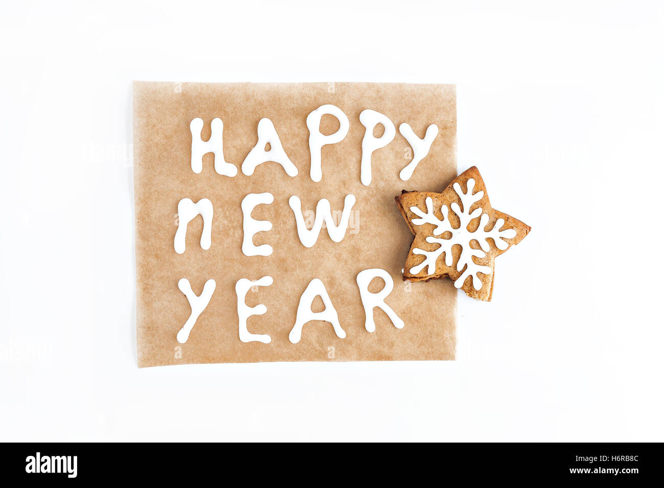 Christmas gingerbread cookies spruce Cut Out Stock Images & Pictures ...