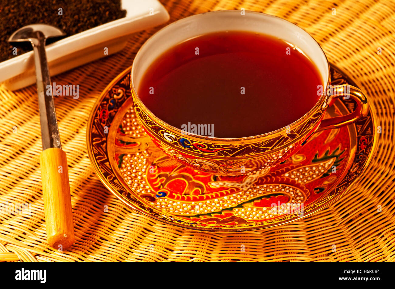 black tea from ceylon Stock Photo - Alamy
