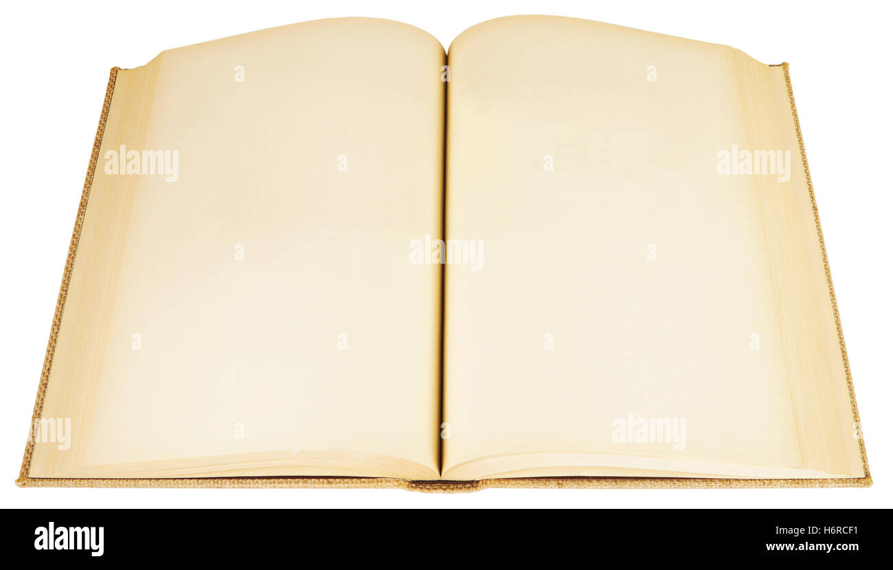 old open book Stock Photo - Alamy
