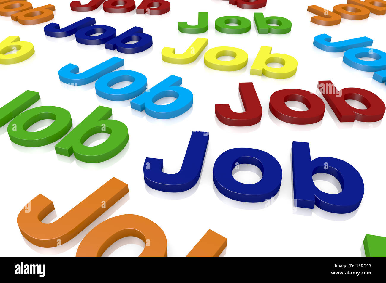 blue office career job isolated colour model design project concept ...