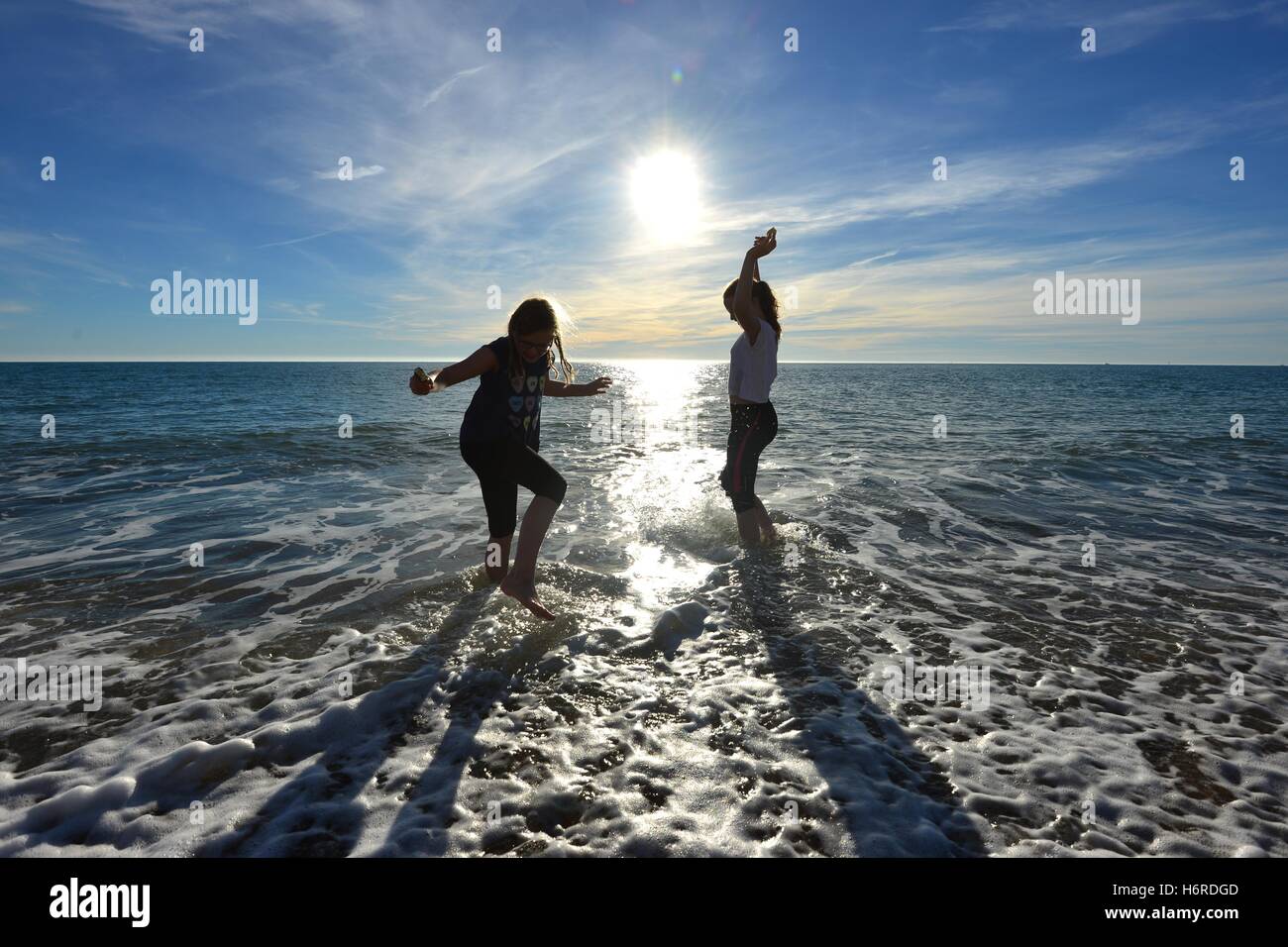Ice splashing in sun hi-res stock photography and images - Alamy