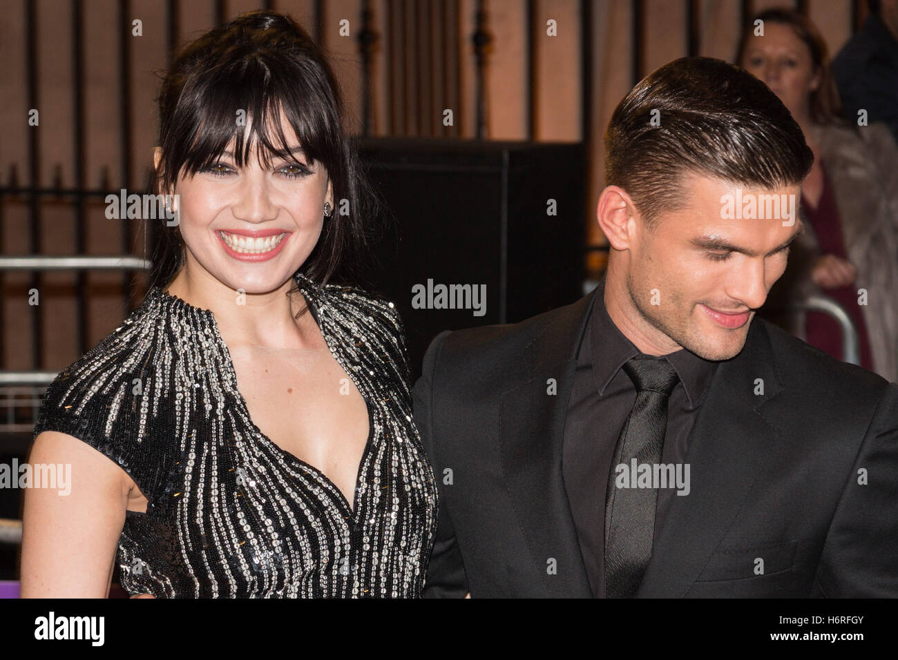 London, UK. 31 October 2016. Dancing partners from Strictly Come ...