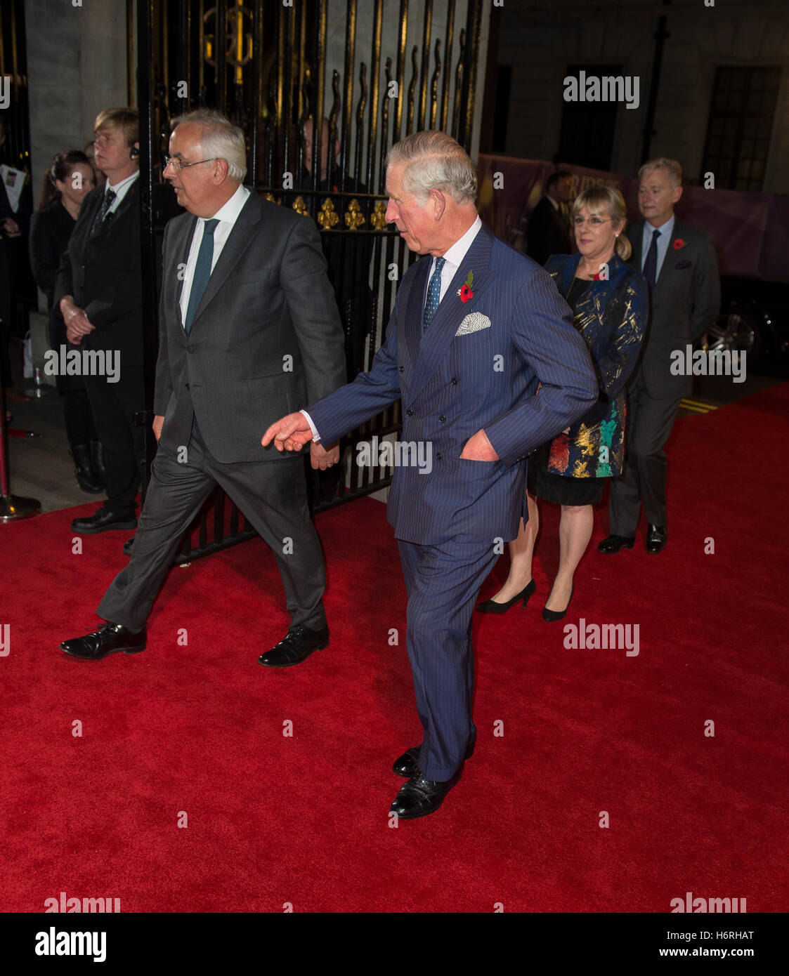 LONDON, ENGLAND - OCTOBER 31: Prince Charles, Prince of Wales attend ...