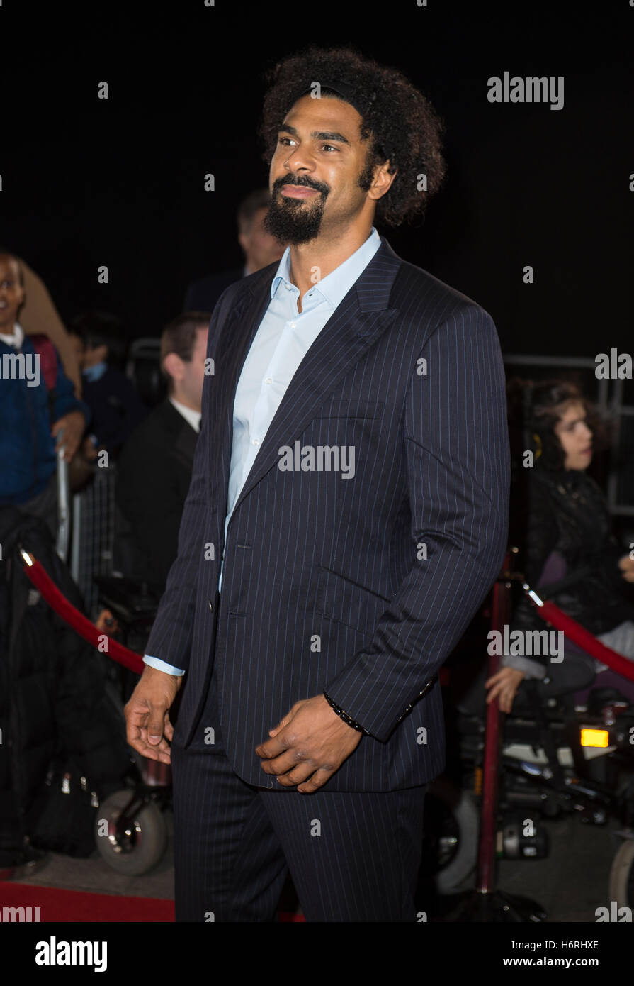 London, UK. 31st Oct, 2016. David Haye attends the Pride Of Britain ...