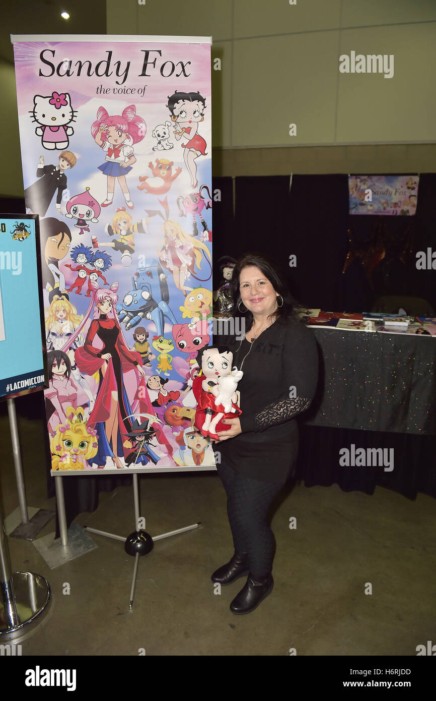 Los Angeles, USA. 30th Oct, 2016. Sandy Fox at Stan Lee's L.A. Comic ...