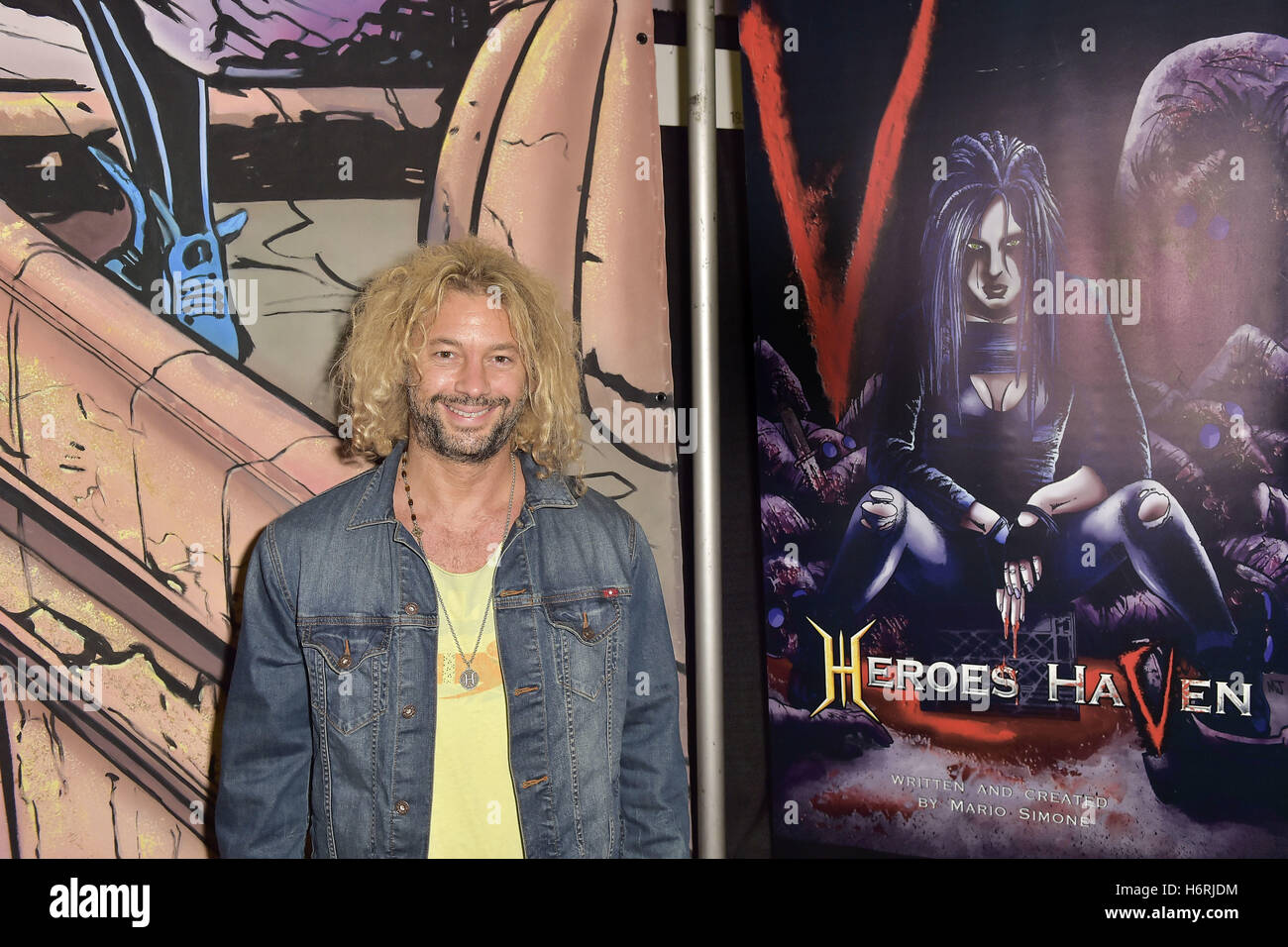 Mario Simone at Stan Lee's L.A. Comic Con at theLos Angeles Convention ...