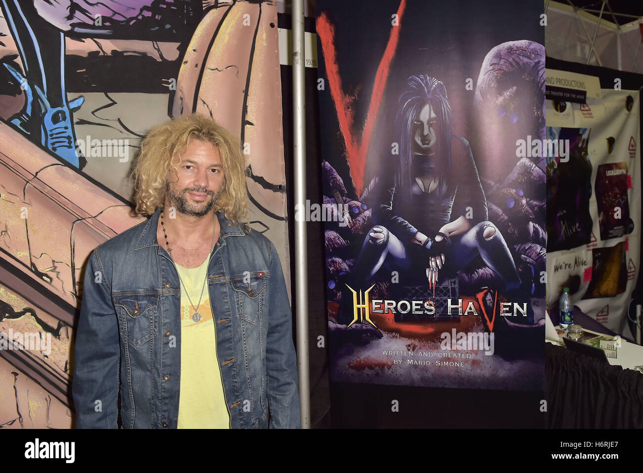 Mario Simone at Stan Lee's L.A. Comic Con at theLos Angeles Convention ...