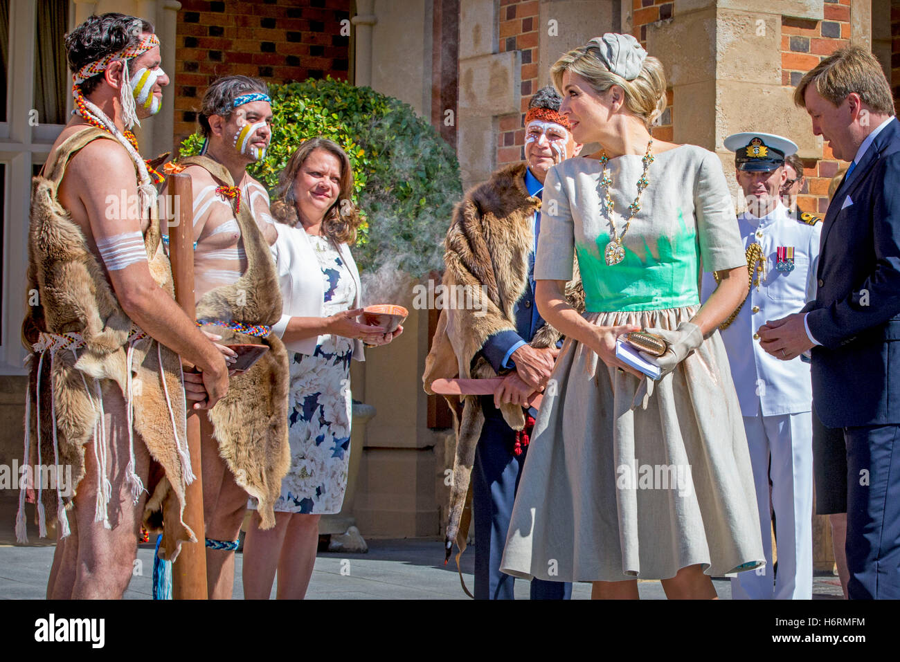Perth, Australia. 31st Oct, 2016. King Willem-Alexander and Queen ...