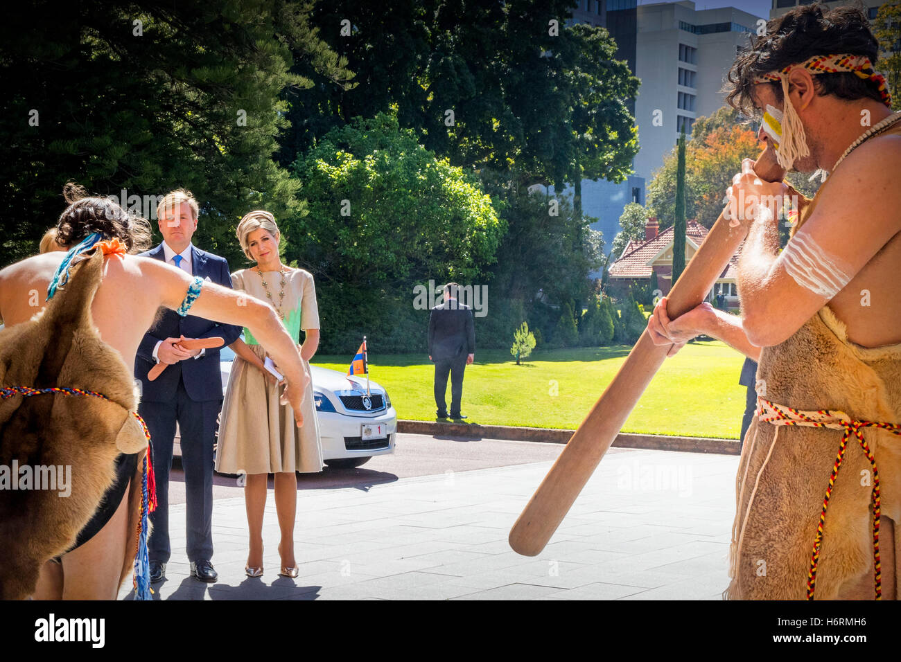 Perth, Australia. 31st Oct, 2016. King Willem-Alexander and Queen ...