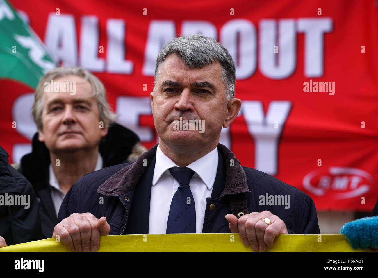 London, England, UK. 1st Nov, 2016. Mick Cash, General Secretary RMT ...