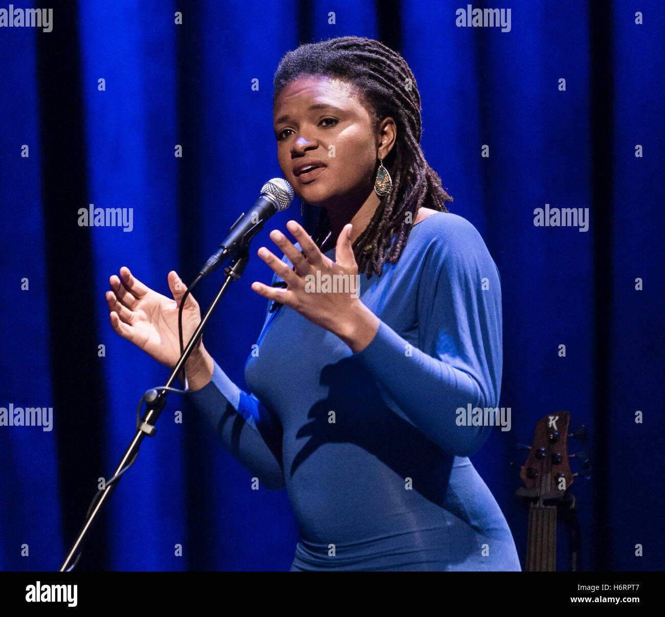 Barcelona, Spain. 01 November 2016. American singer Lizz Wright ...