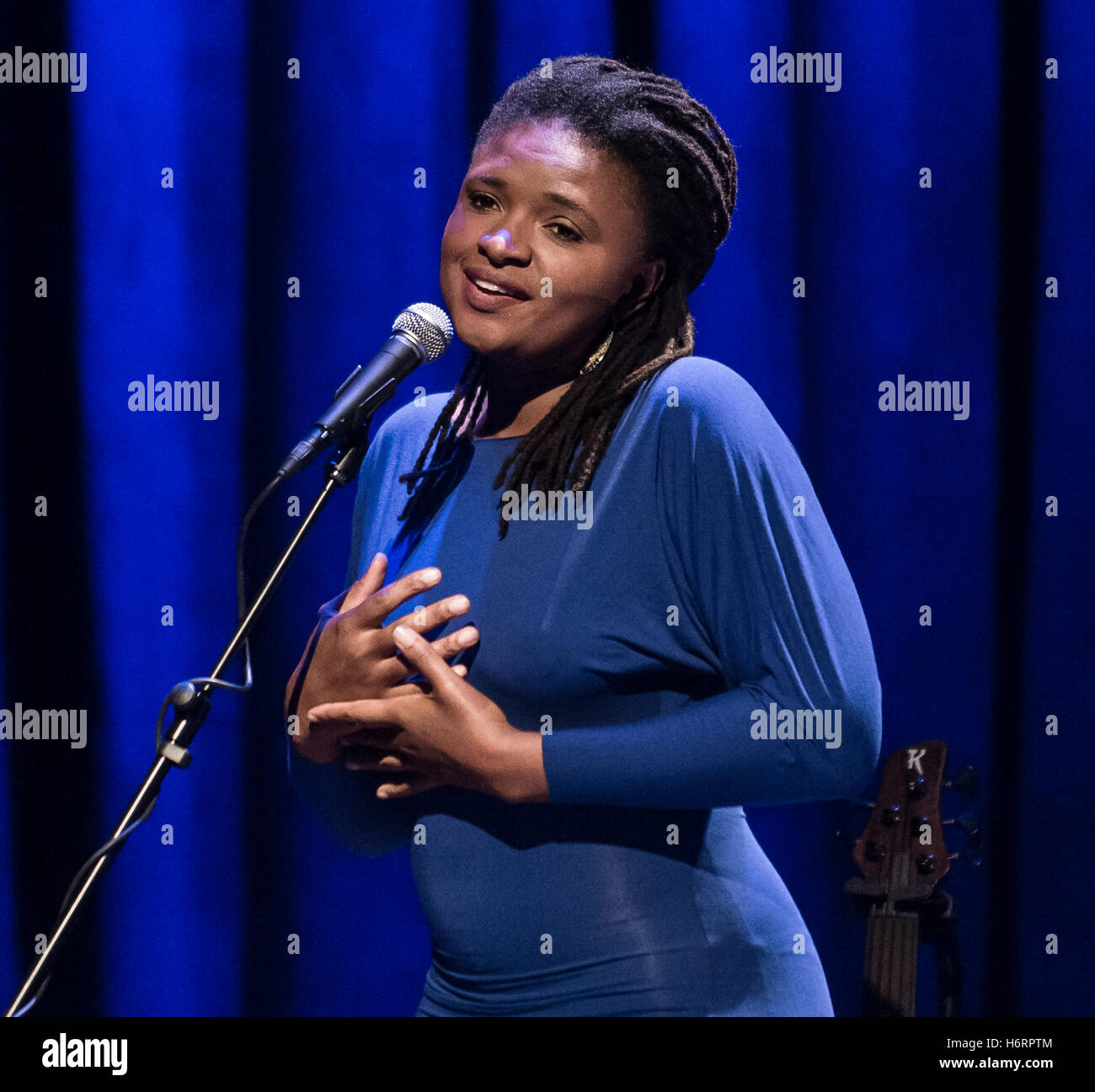Barcelona, Spain. 01 November 2016. American singer Lizz Wright ...