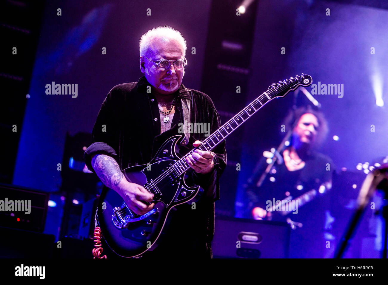 Milan, Italy. 1st November, 2016. English rock band The Cure performs ...