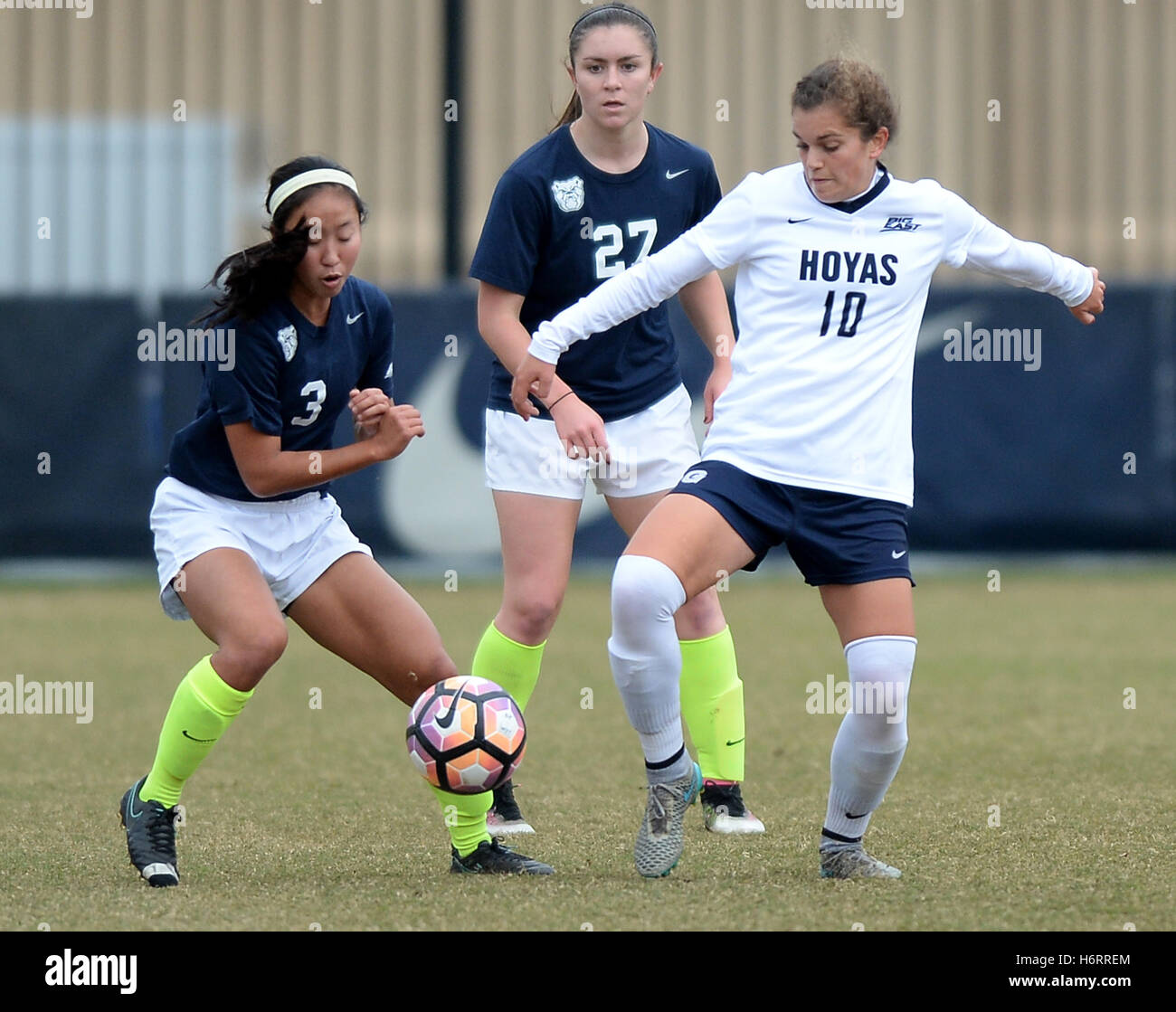 Washington, DC, USA. 1st Nov, 2016. 20161101 - Georgetown midfielder ...
