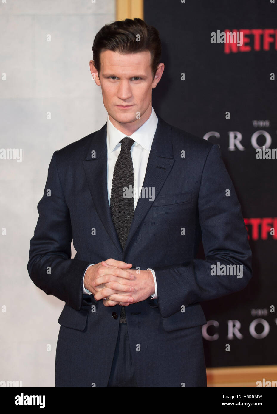 The crown netflix matt hi-res stock photography and images - Alamy