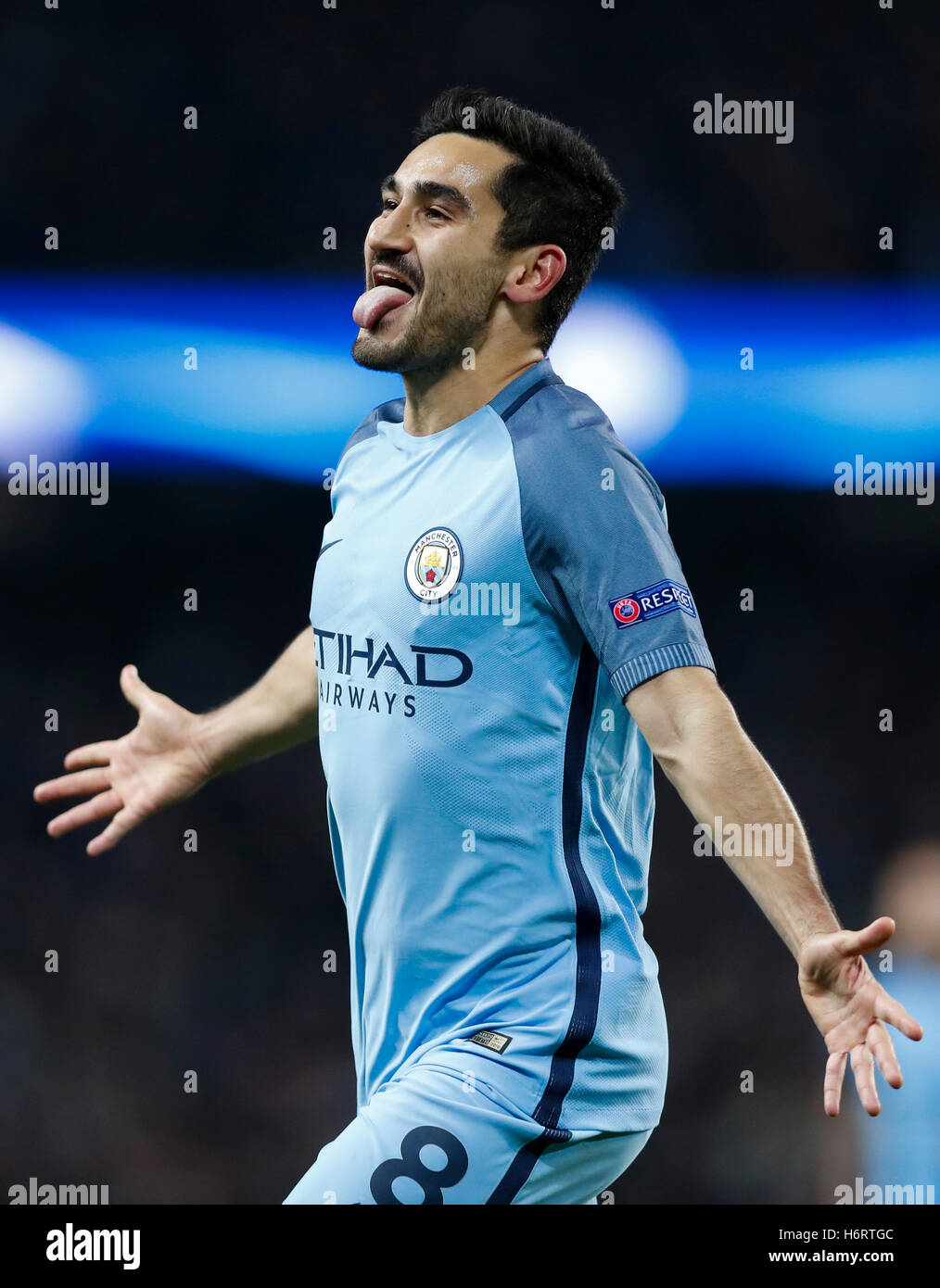 London, Britain. 1st Nov, 2016. Ilkay Gundogan of Manchester City ...