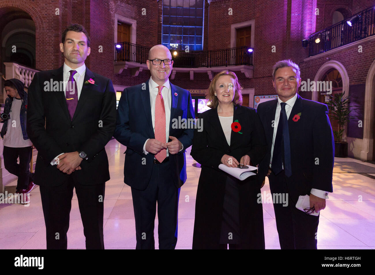 London, UK. 1st Nov 2016. UKIP leadership candidates:John Rees-Evans ...