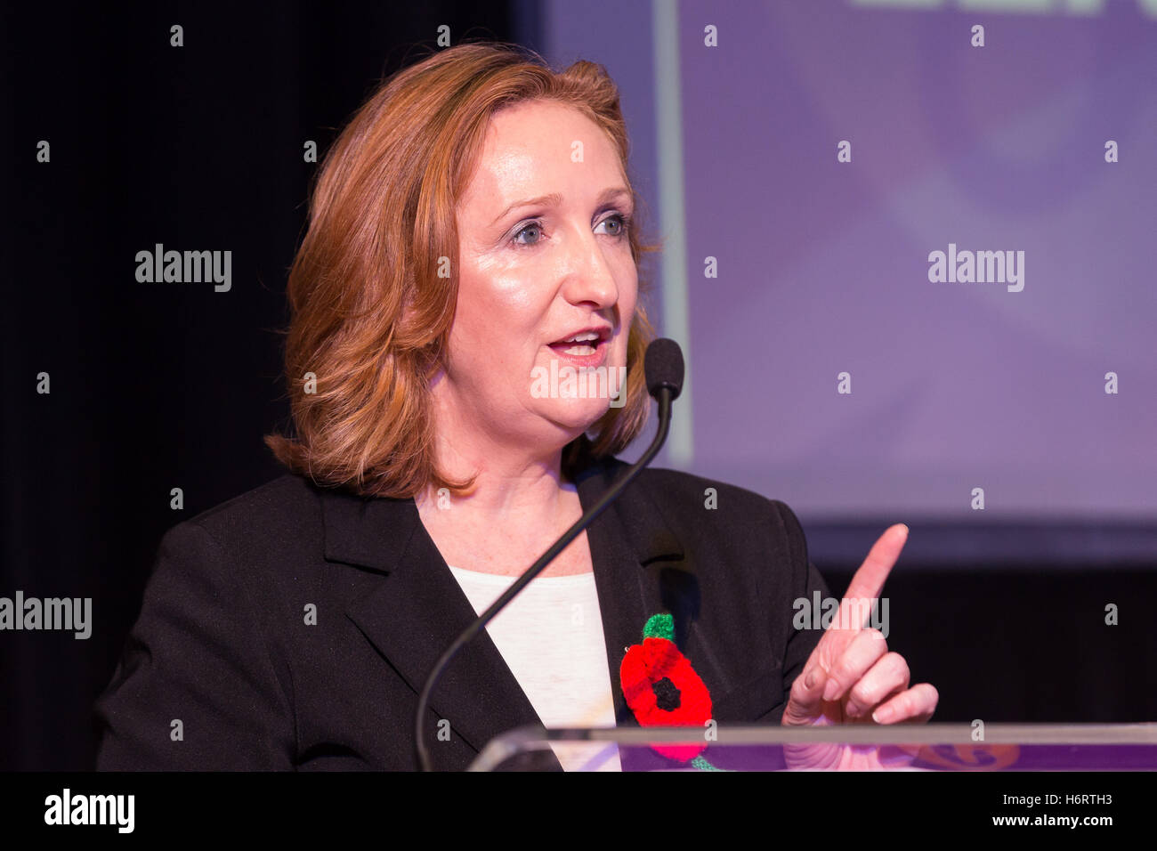 London, UK. 1st Nov 2016. UKIP leadership candidate, Suzanne Evans ...