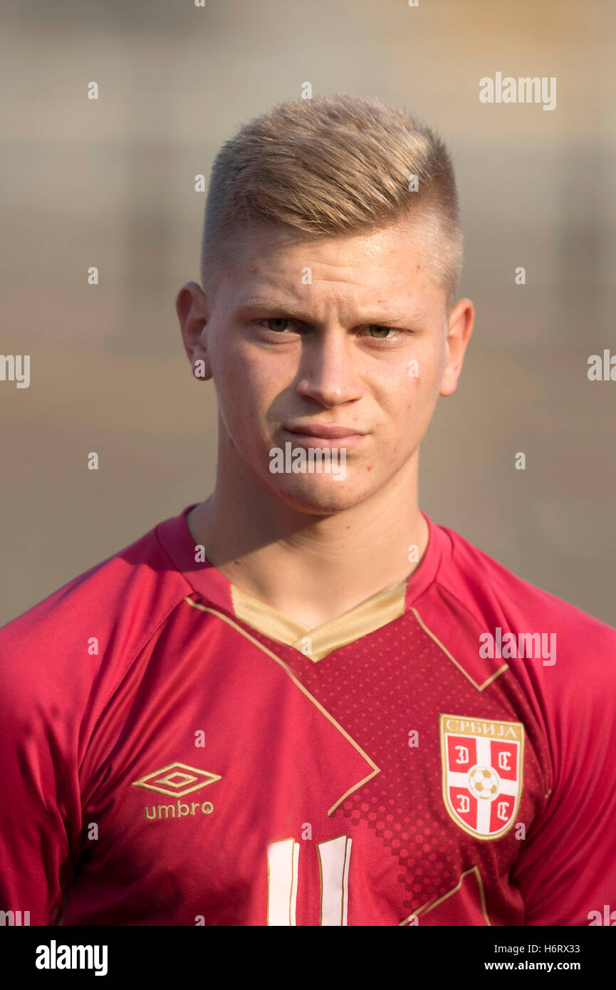Ravenna, Italy. 31st Oct, 2016. Jovan Kokir (SRB) Football/Soccer ...