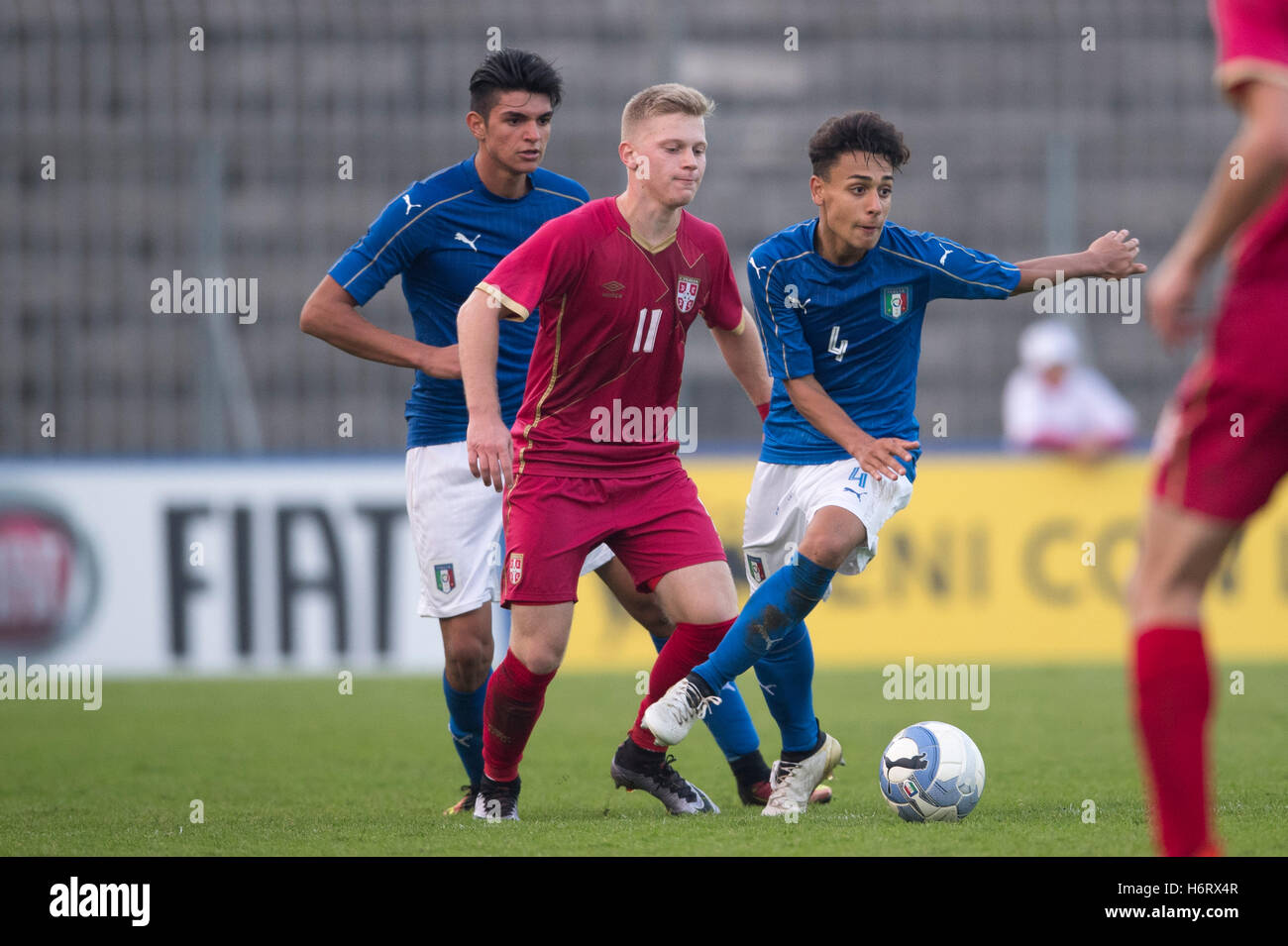 Ravenna, Italy. 31st Oct, 2016. Jovan Kokir (SRB), Andrea Rizzo Pinna ...