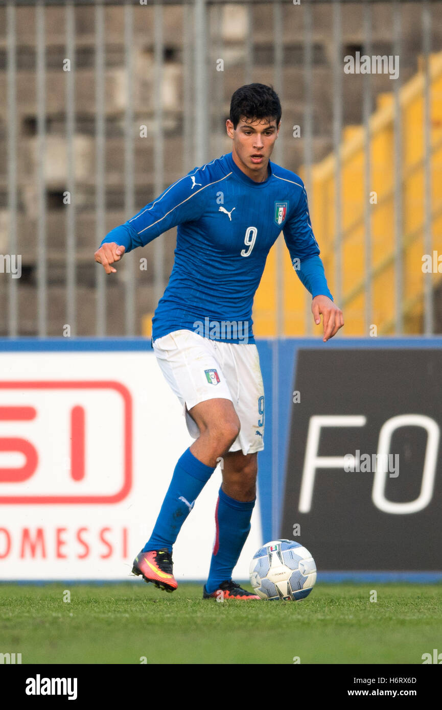 Ravenna, Italy. 31st Oct, 2016. Pietro Pellegri (ITA) Football/Soccer ...