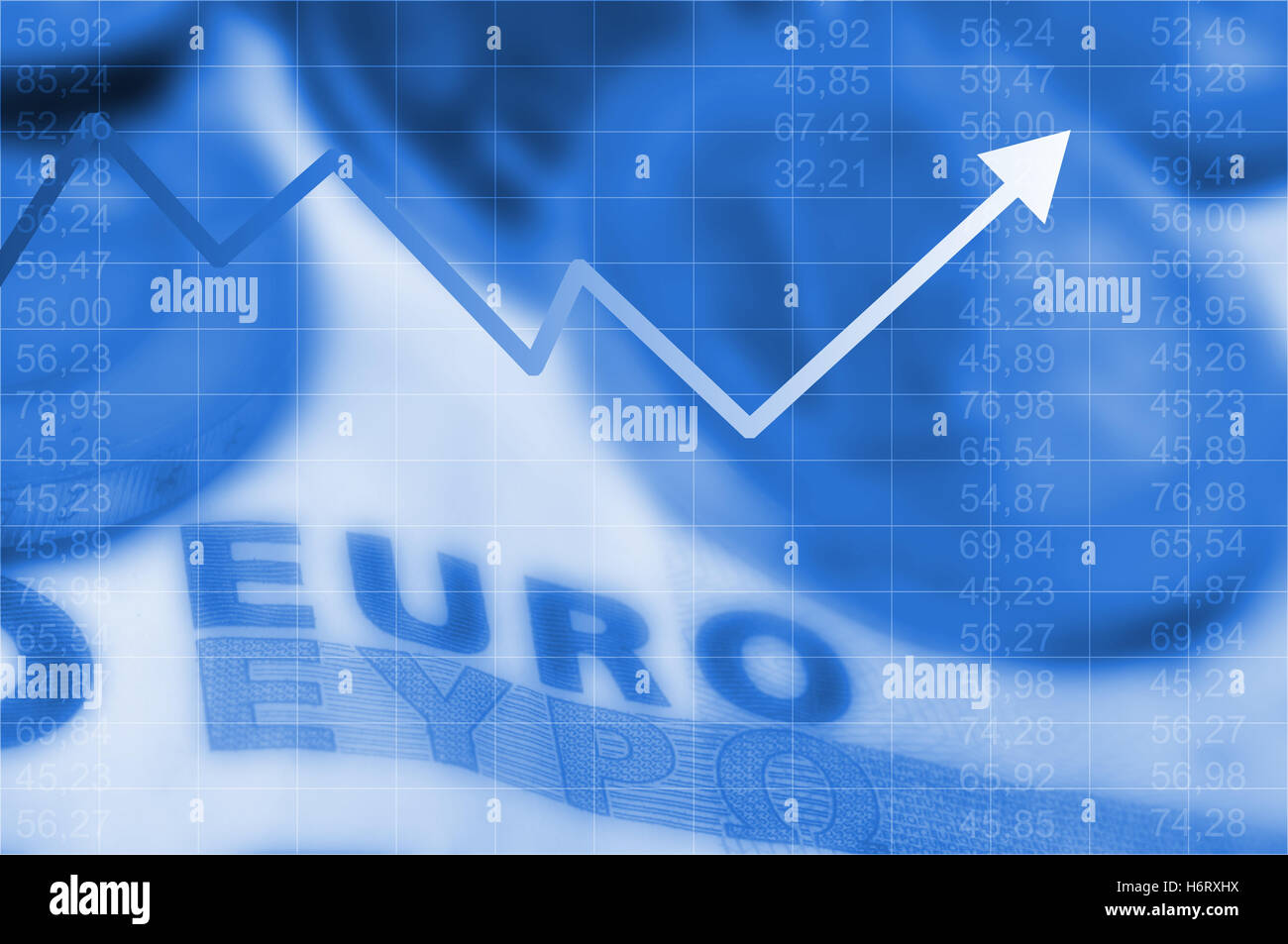 Financial chart arrow going hi-res stock photography and images - Alamy