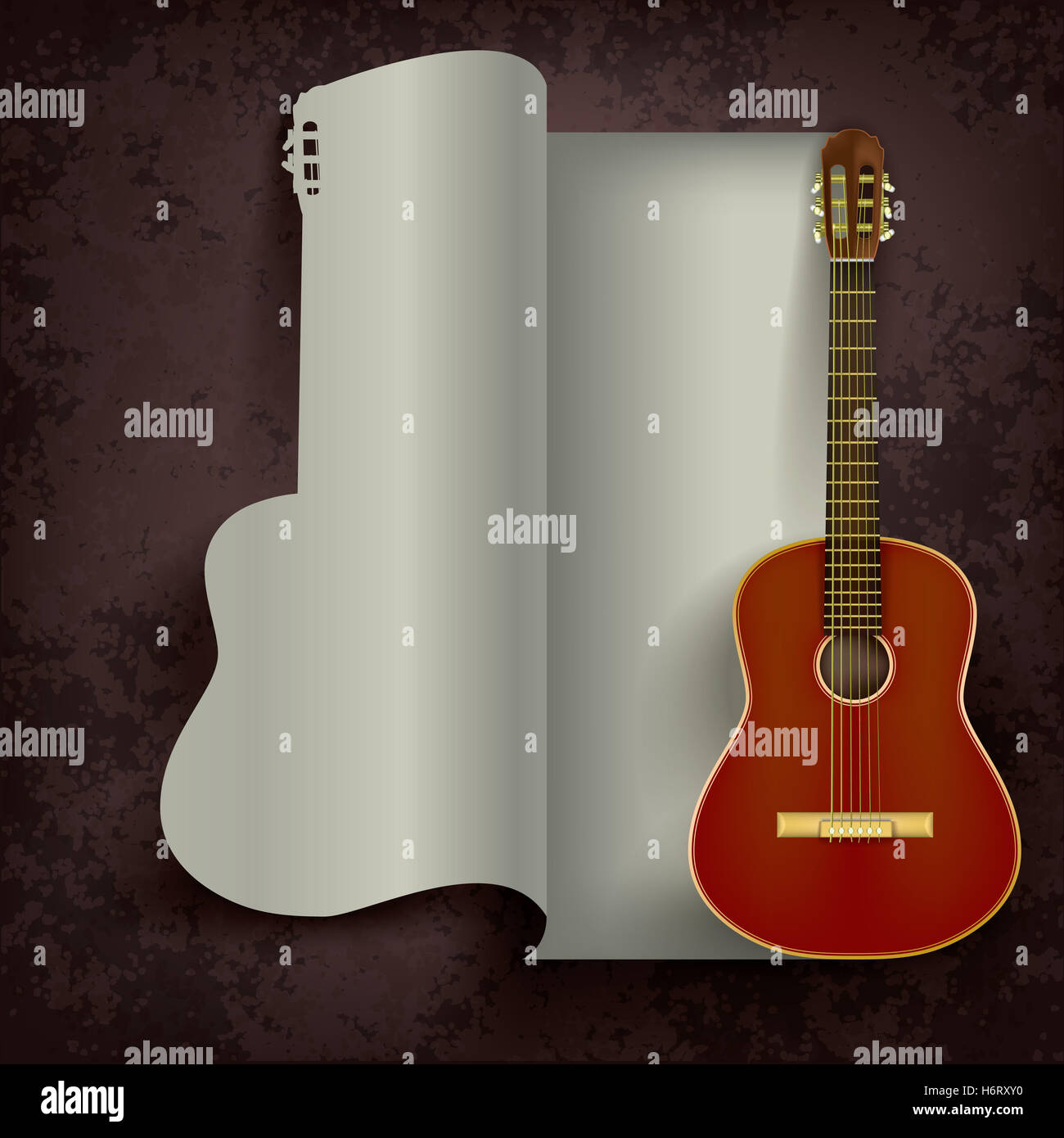 Guitar backgrounds hi-res stock photography and images - Alamy