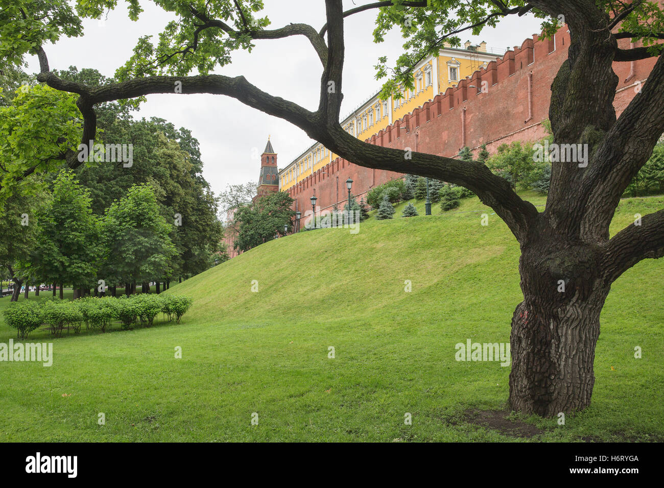 Kremlin wall moscow hi-res stock photography and images - Alamy