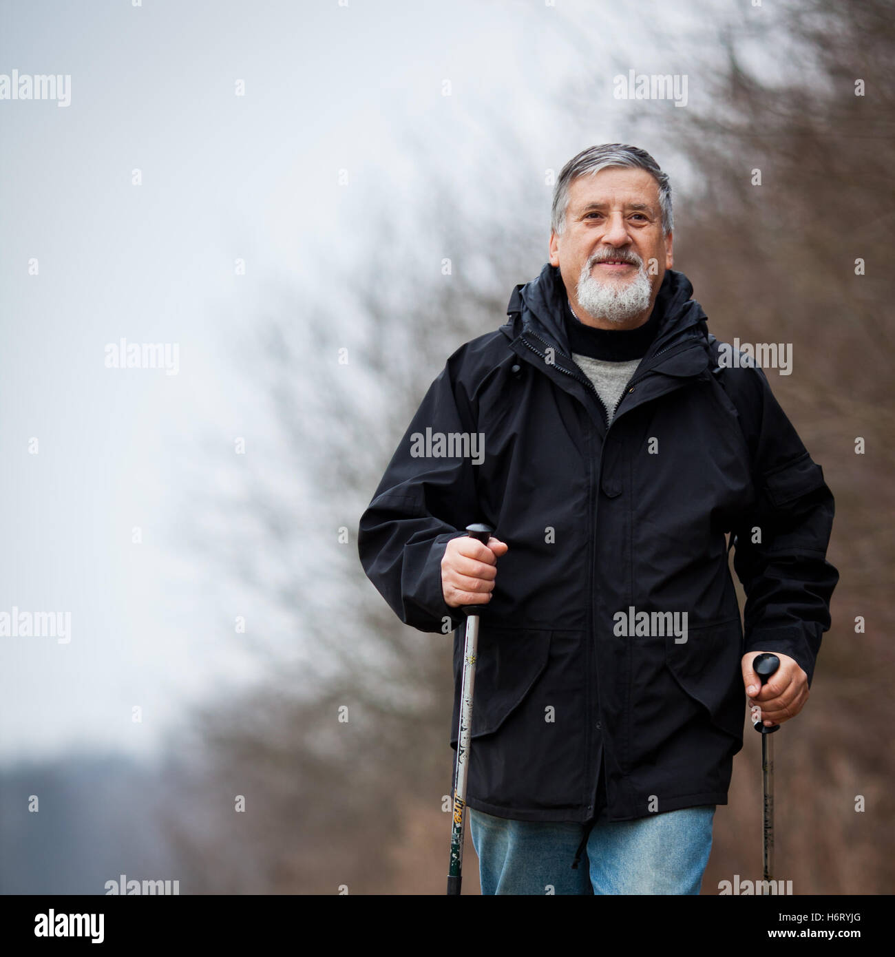 Old people walk hi-res stock photography and images - Alamy