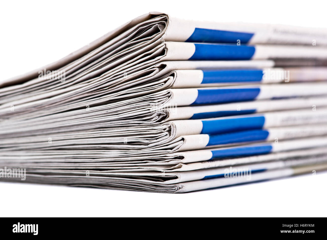stack of newspapers Stock Photo - Alamy