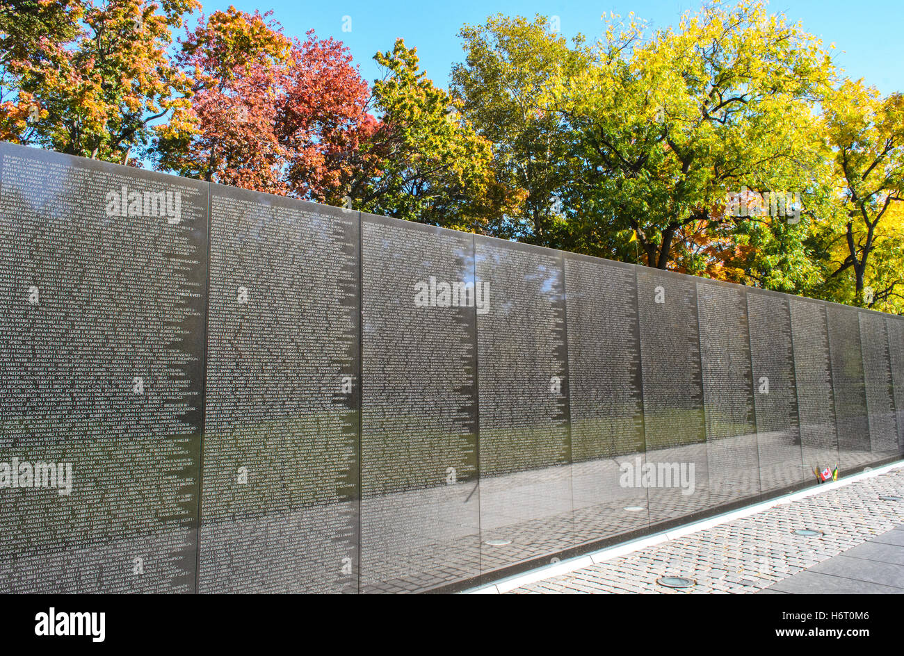 Vietnam Veterans Memorial Stock Photo - Alamy