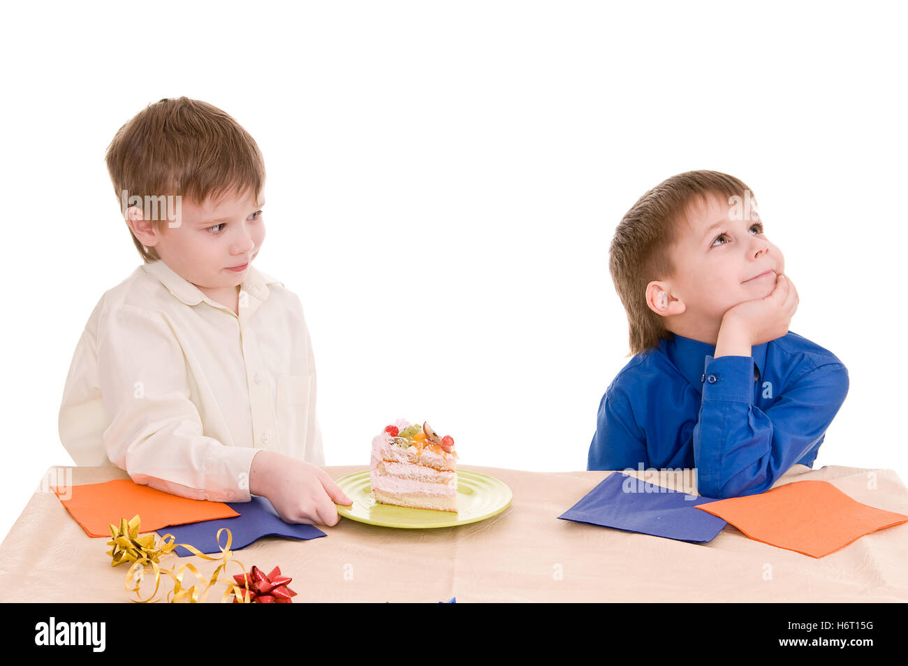 Boy eats cookie hi-res stock photography and images - Alamy