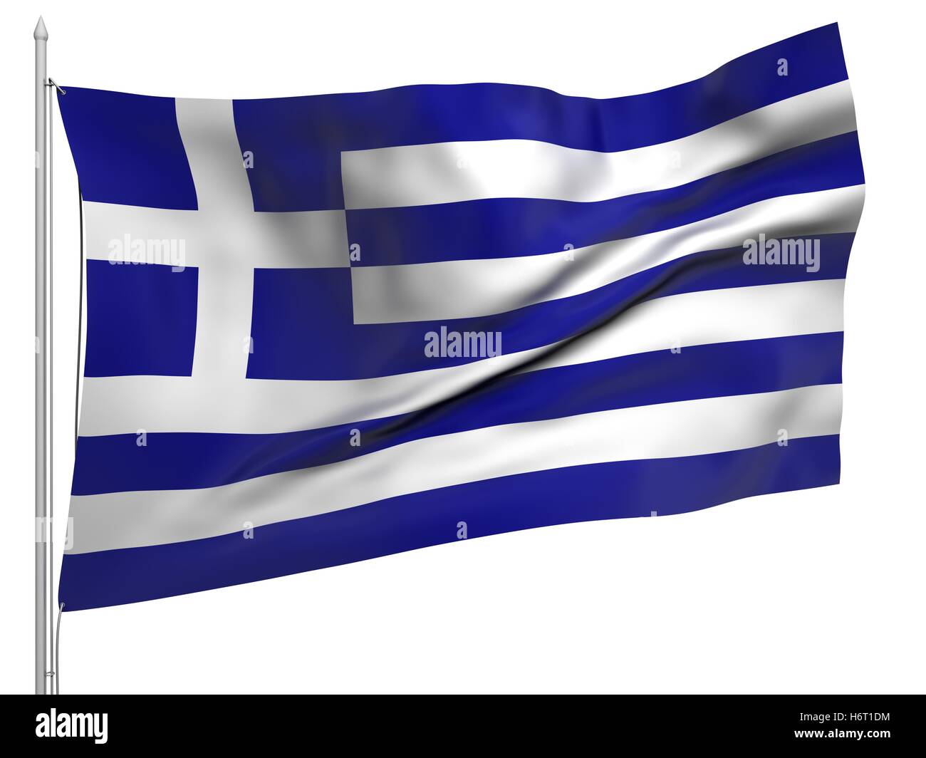 symbolic colour emblem greece illustration flag official banner ...