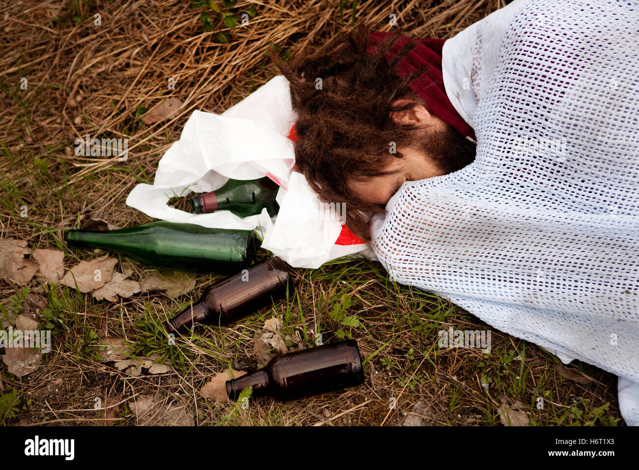 social male masculine sad person alcohol loneliness sleep sleeping ...