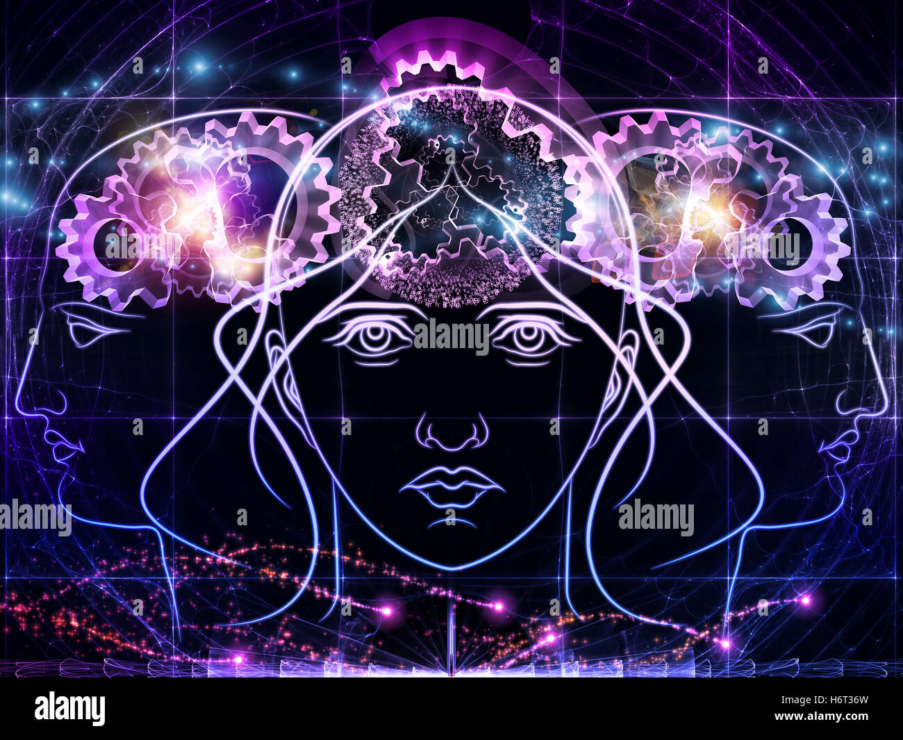 Model of computation image hi-res stock photography and images - Alamy