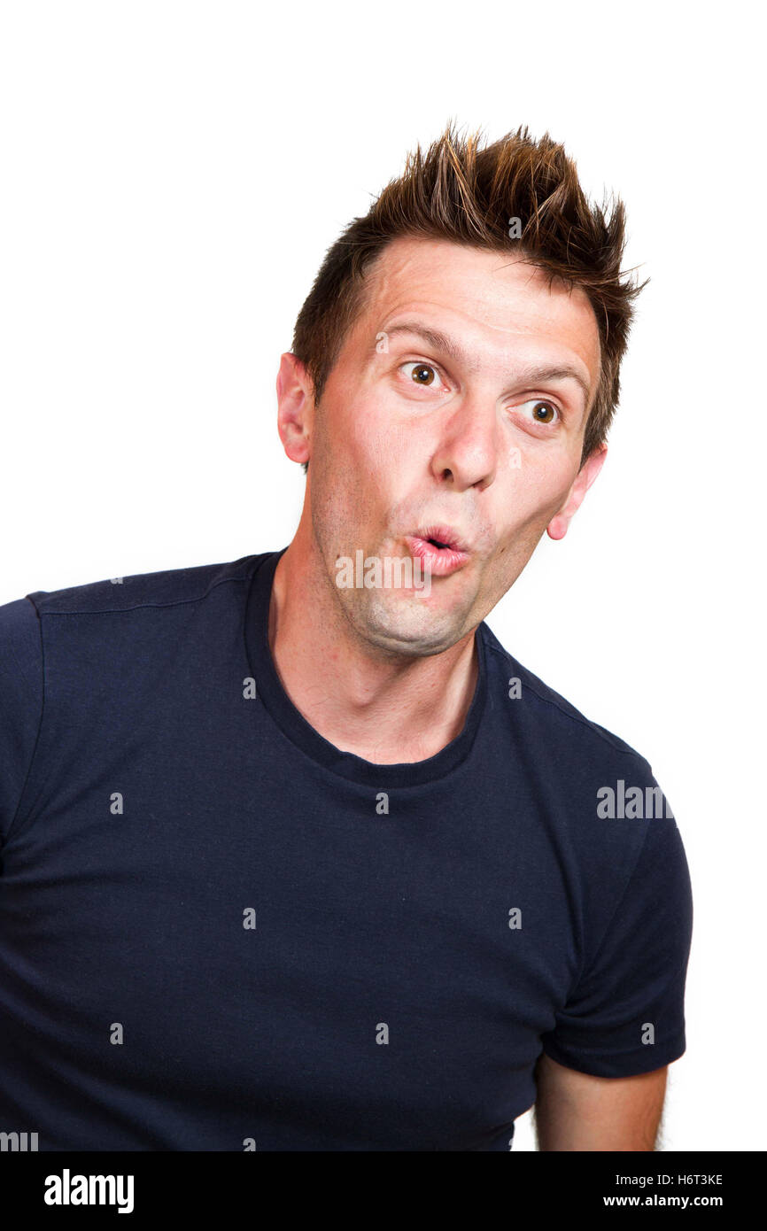 Guy blue humans human beings hi-res stock photography and images - Alamy