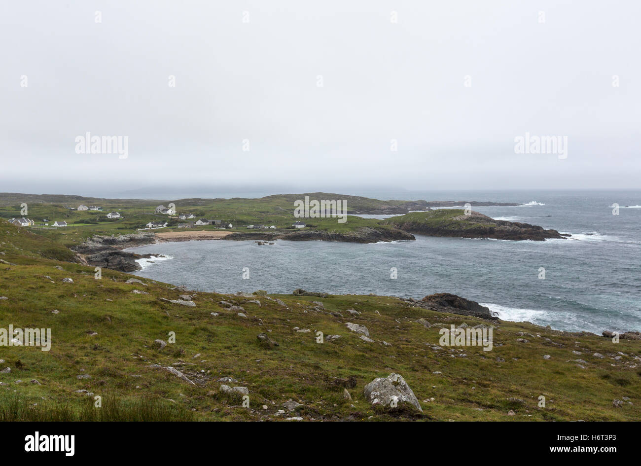 Dooey village in Rosguill peninsula, County Donegal, Ireland Stock ...
