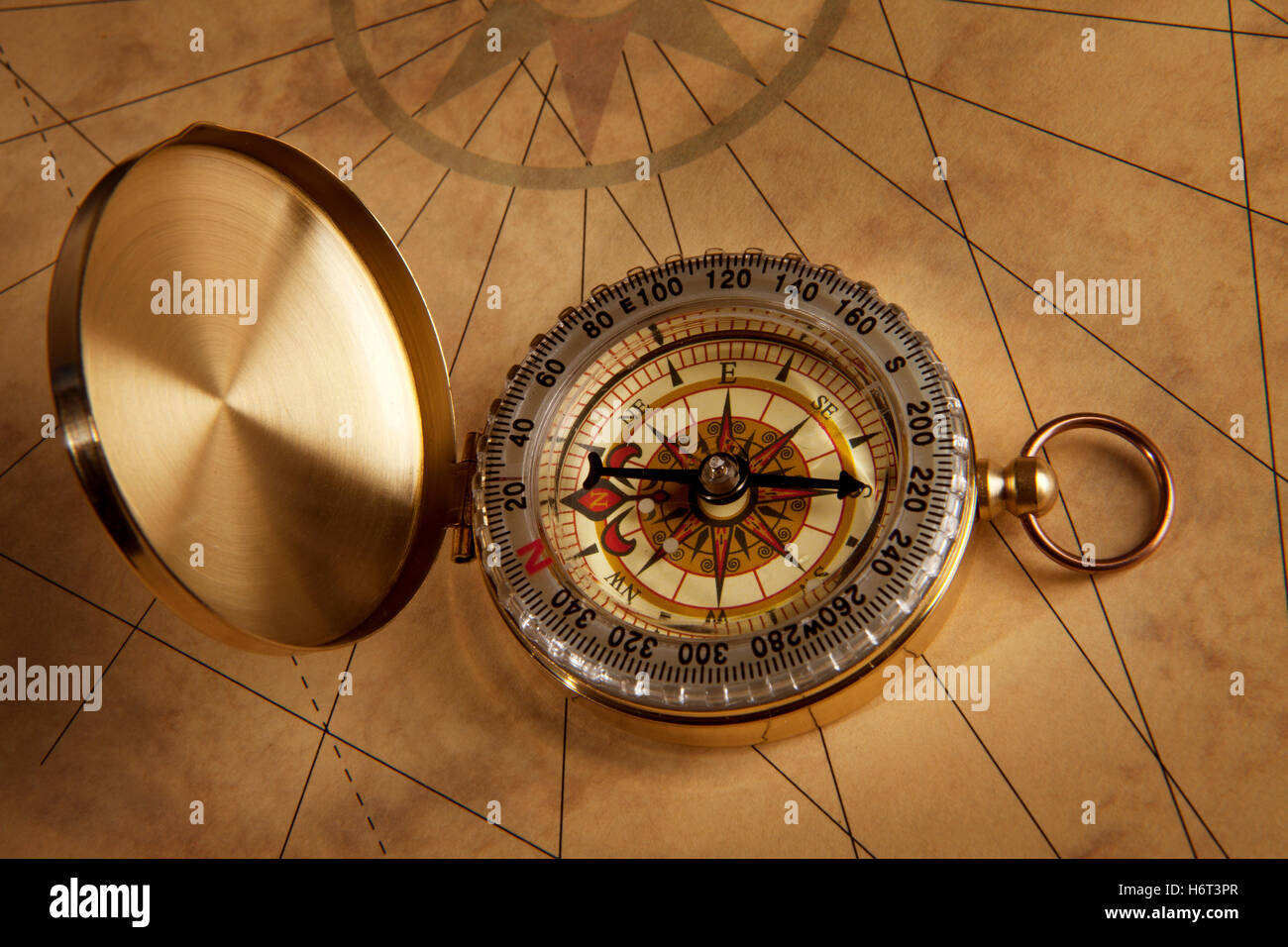 Vintage cartography tool hi-res stock photography and images - Alamy