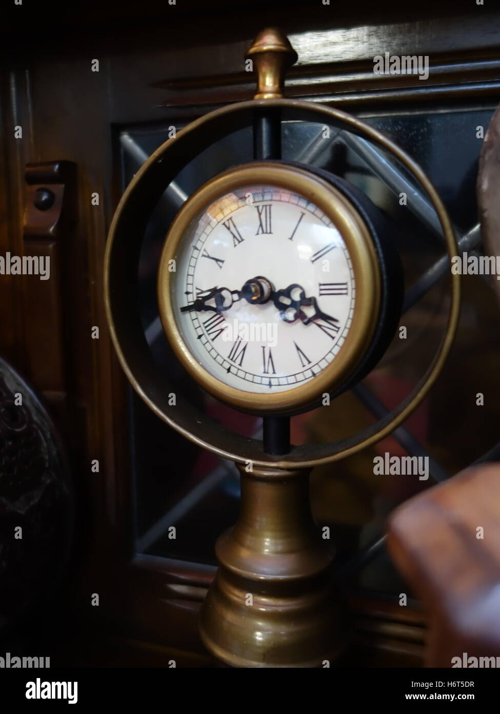 An old vintage style clock Stock Photo - Alamy