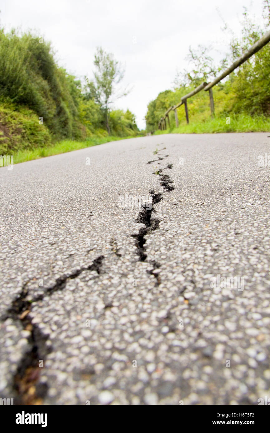 Earthquake Crack Ground High Resolution Stock Photography and Images ...