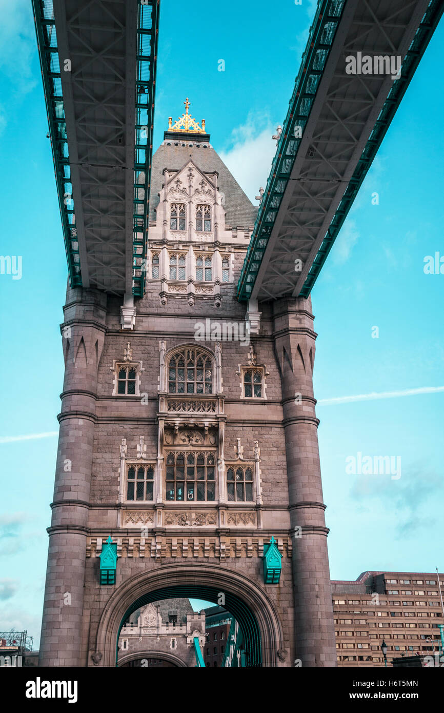 Photo of London Tower Bridge, sunny weather, England Stock Photo - Alamy