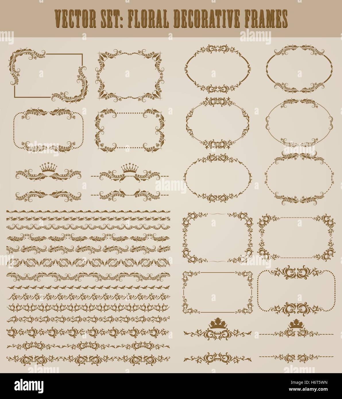 Decorative borders hi-res stock photography and images - Alamy