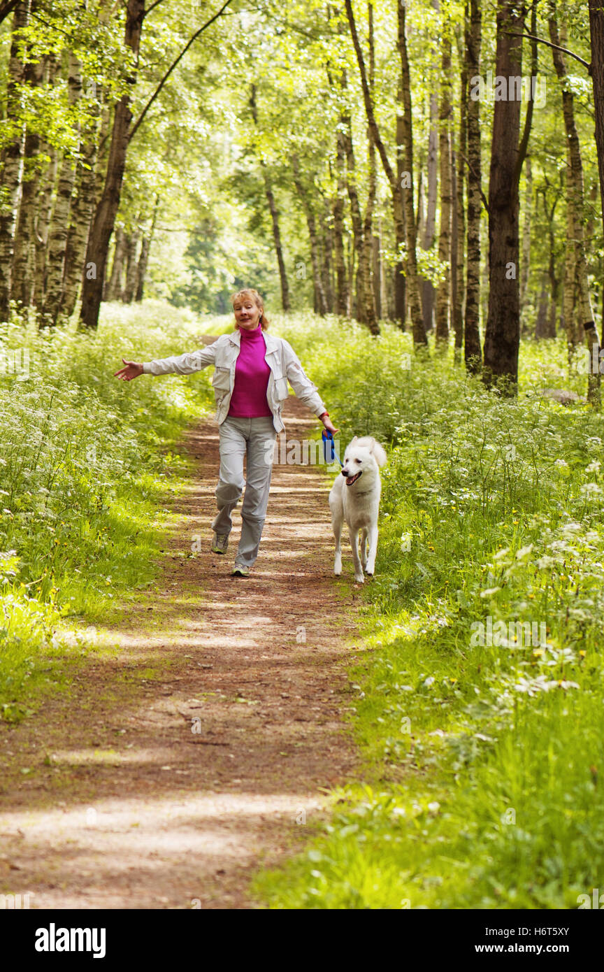 Human dog direction hi-res stock photography and images - Alamy