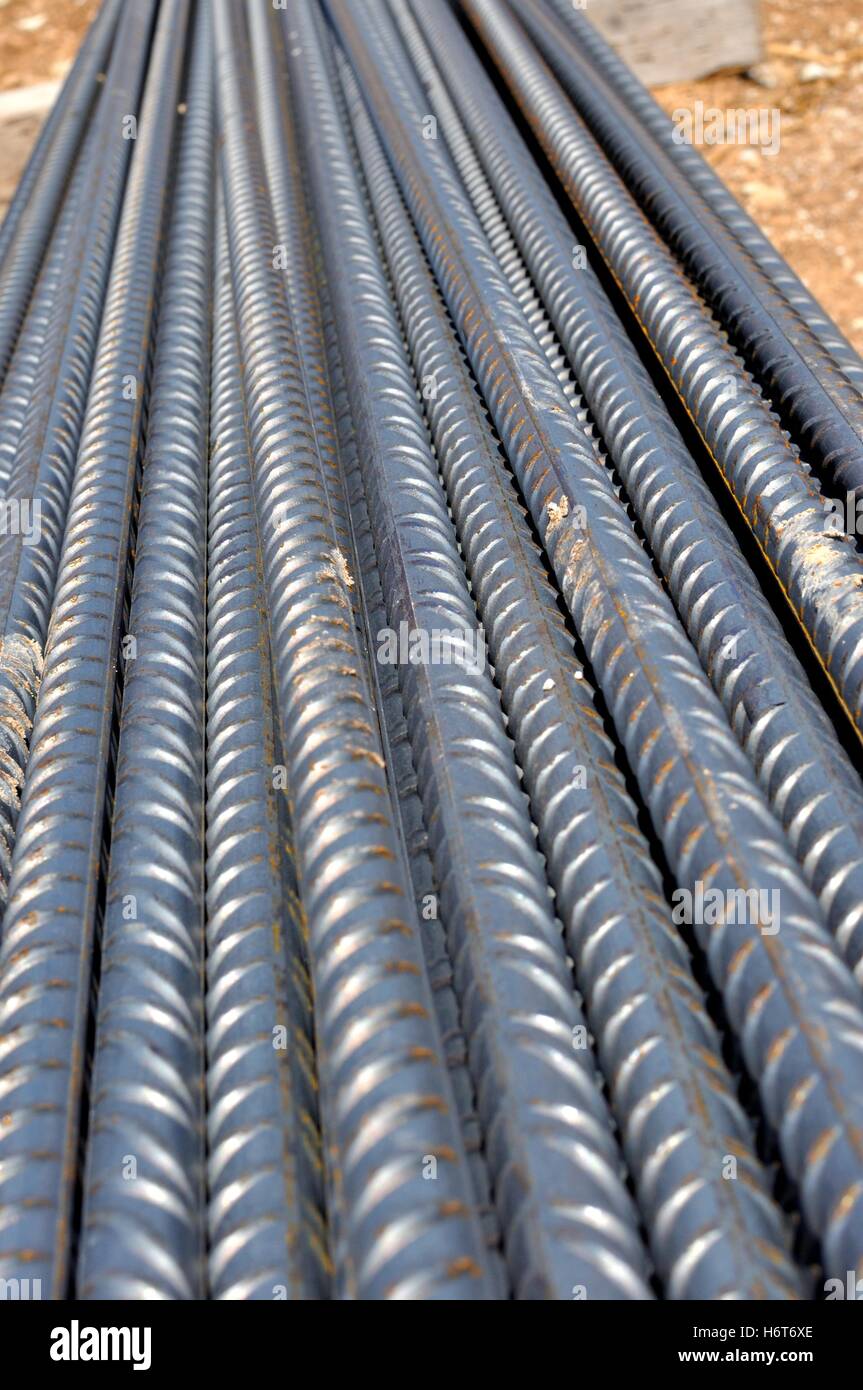 iron, steel, metal, construction, backdrop, background, building, bar ...