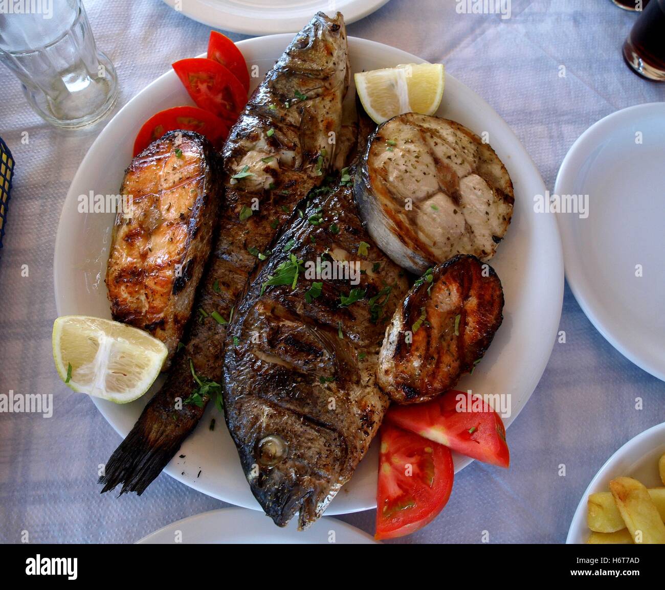 fish, kitchen, cuisine, grill, barbecue, barbeque, fish, kitchen ...