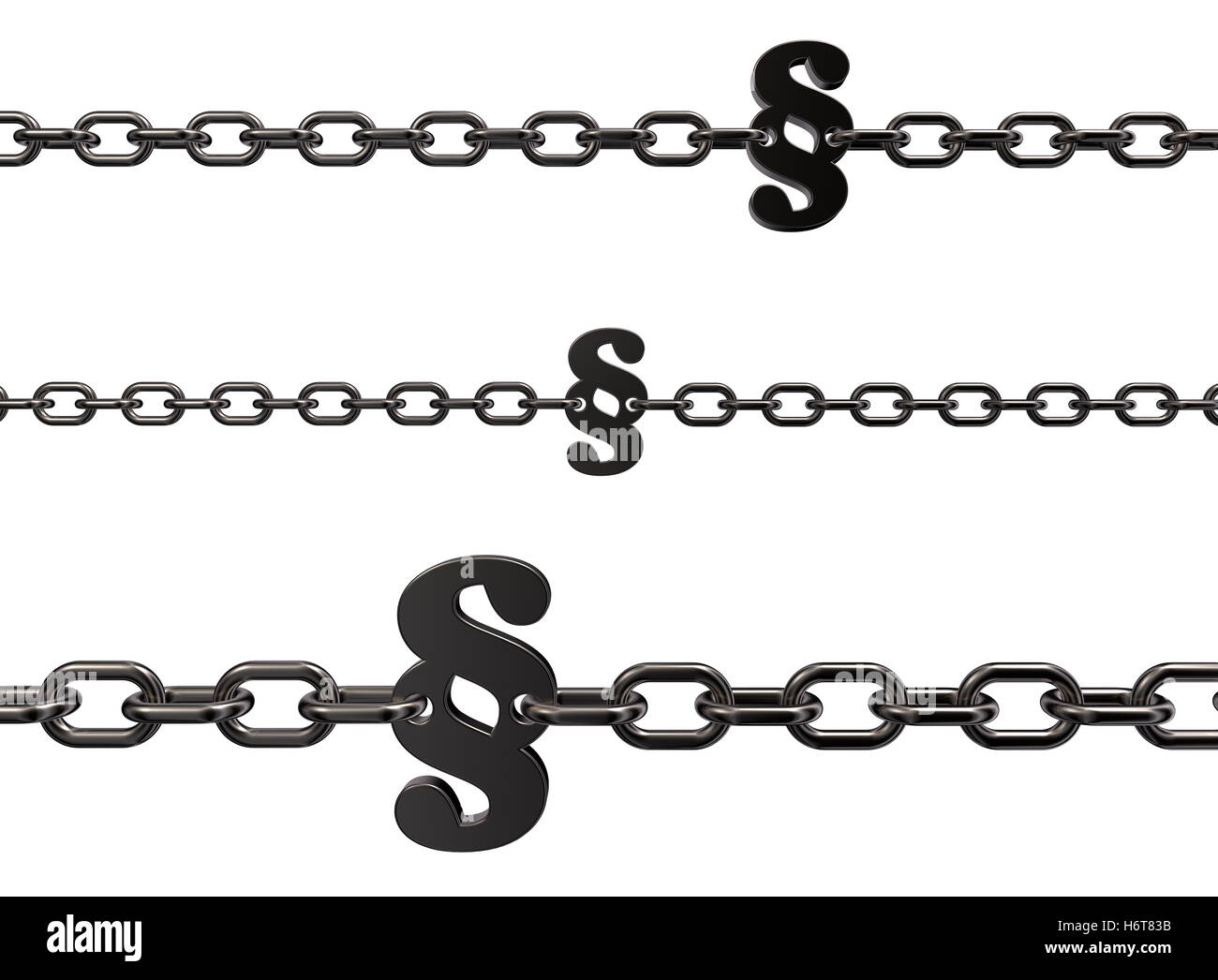 paragraph in chains Stock Photo - Alamy